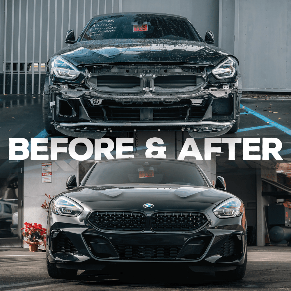 Before and After Auto Body Repair | Glenoaks Collision Center